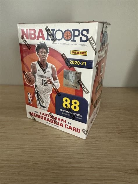 Panini 2020 21 NBA Hoops Basketball Blaster Box 88 Cards New Factory Sealed 613297959106 EBay