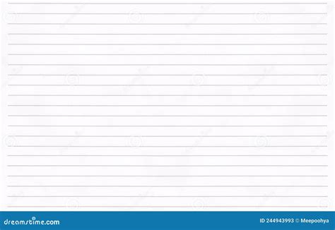 Blank Lined Paper Background Stock Image Image Of Design Office