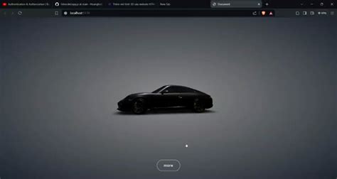 Threejs Porsche 3dmodeling Webdevelopment Arpit Garg