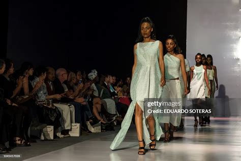 Models Walk Down The Runway At The Hub Of Africa Addis Fashion Week