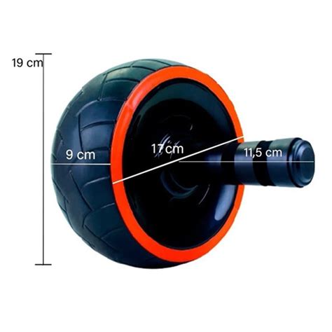 Roda Abdominal Grossa Exercicio Rolo Lombar Abdomen Triceps Costas