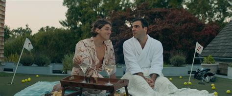 Lukas Gage Zachary Quinto And Simon Rex In Down Low 2023 Dcs Men Of