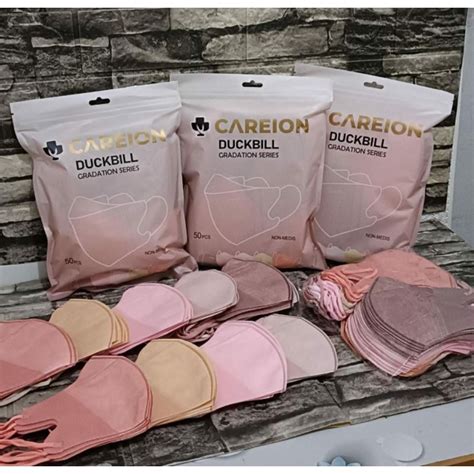 Jual Masker Careion Duckbill Gradation Series Mix Full Colour 4ply
