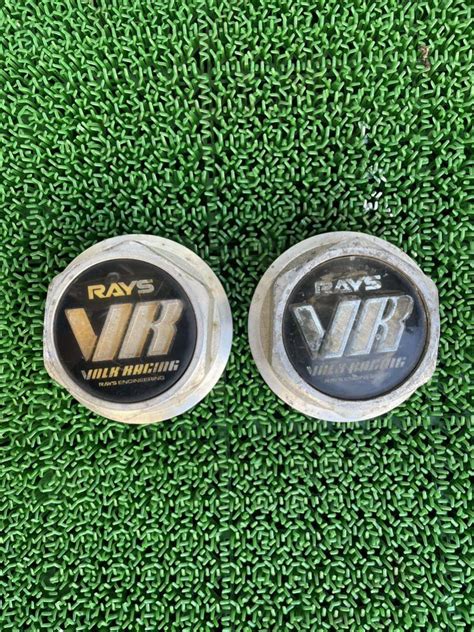 【傷や汚れあり】rays レイズ Volk Racing ボルクレーシング Vr センターキャップ 2個セット 当時物 希少 廃盤の落札情報