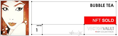 Bubble Tea Nft Nft By Vectorvault