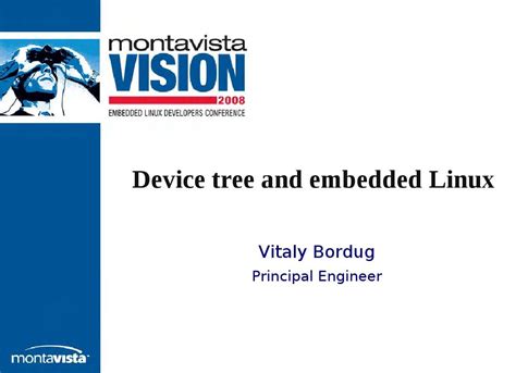 2008device tree and embedded linux vision2008 word文档在线阅读与下载 无忧文档