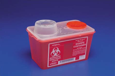 Monoject™ Multi Purpose Sharps Container 2 Gallon 10 910 X 10½ X 6¾ Monoject™ Multi Purpose Sharps Container 2 Gallon 10 910 X 10½ X 6¾