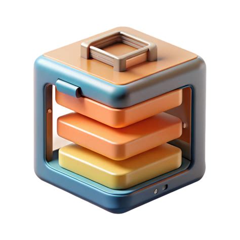 Dramático Moderno D Impressora Criando Objeto Camada De Camada Elemento Cortar Fora Profissional