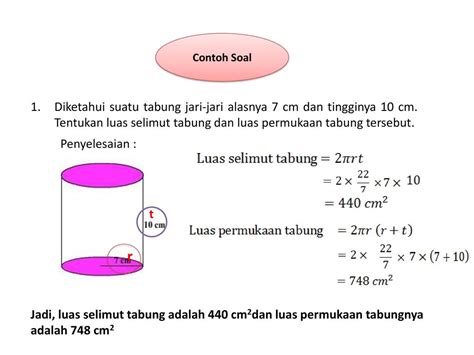 Bentuk Selimut Pada Bangun Tabung Adalah Pemakaian Masker Spirulina
