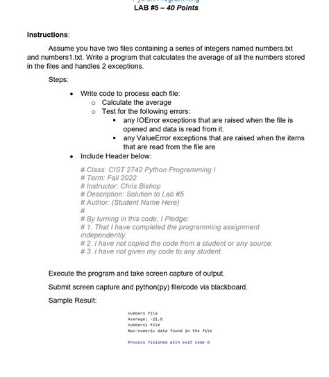 Solved Tions Assume You Have Two Files Containing A Series