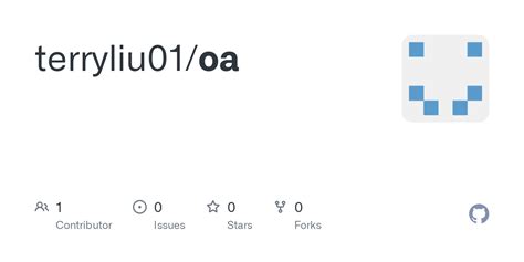 GitHub Terryliu Oa