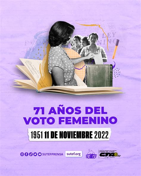 71 Años Del Voto Femenino