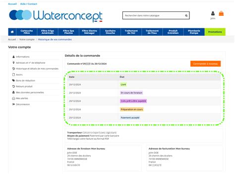 Comment Connaître Le Statut De Ma Commande