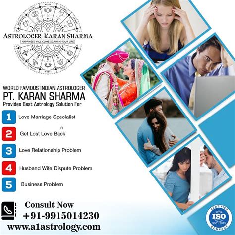 World Famous Indian Astrologer Relationship Problems Love And
