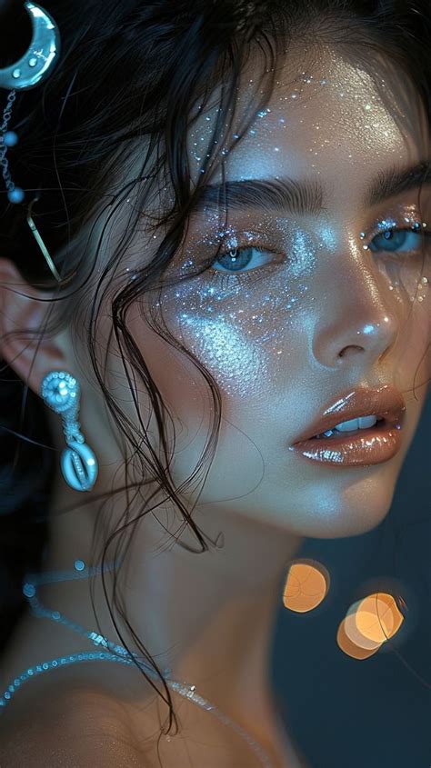 Pin On Halloween Ideas In 2024 Galaxy Makeup Cosmic Makeup Mermaid