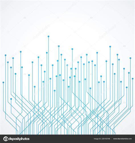 Abstract Technology Background Blue Circuit Board Pattern Stock Vector By ©supakritleela Gmail