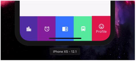 a 3d bottom navigation bar in flutter mobile app development