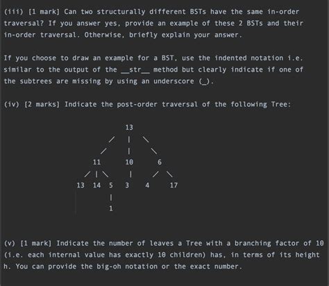 Solved I 4 Marks Indicate Whether Each Statement Is True
