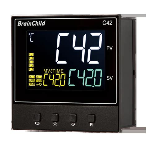 High Quality 1 4 Din Temperature Pid Controller With 90 250vac 2 Relays