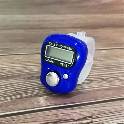 Digital Finger Tally Counter Tasbeeh Mini Hand Ring 5 Digit Portable Zikr Clicker Tasbih Tool