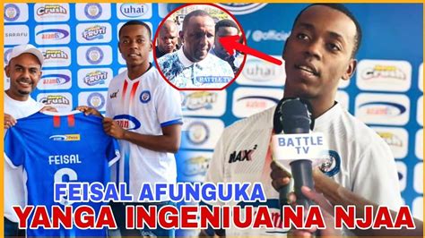 Exclusive FEISAL AMWAMBIA MANENO HAYA MAZITO RAIS WA YANGA BAADA YA