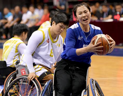 轮椅篮球——残运会：广东女队夺冠北京队