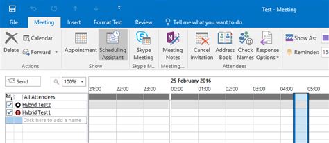 Testing A New Exchange Hybrid Configuration With Office Practical