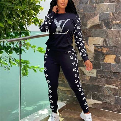 Letter Print Casual Tracksuit Set