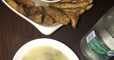 طريقة عمل بطاطا ودجز بالفرن مع شوربة البروكلي والفطر 😋 على اصولها