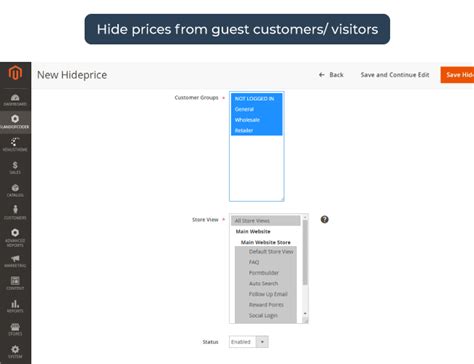 Magento 2 Hide Price Extension B2B Hide Price Module In 2024