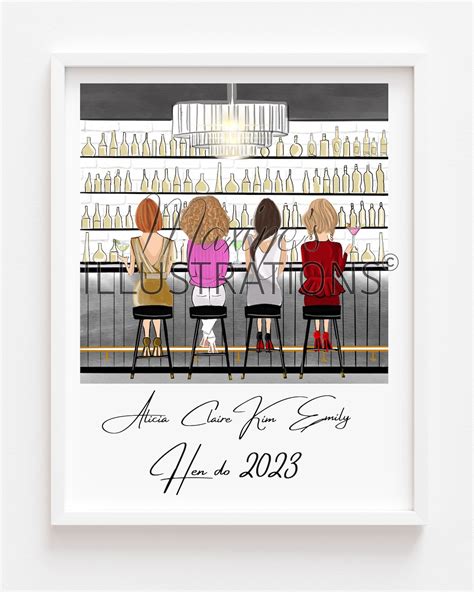 Personalisierter Art Print Mode Sex And The City Wand Kunst Geschenk Für Verlobung Hochzeit