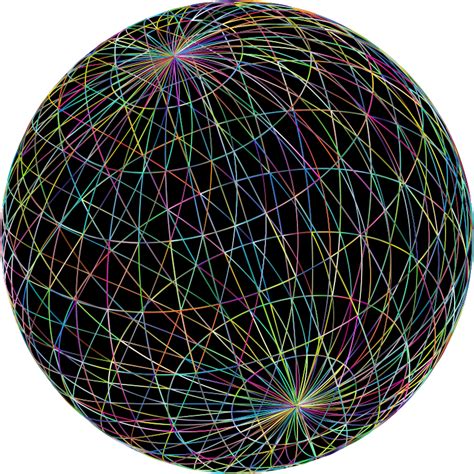Triangular Pattern Sphere Type Ii Polyprismatic Openclipart
