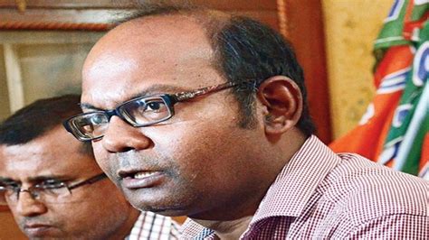 Bjp Bjp Leader Sayantan Basu Attacks Tmc Anandabazar