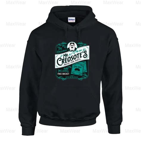 Maxwear31 Creosotes Wafer Thin Mints Monty Python Meaning Of Life Comedy Mr Creosote Hoodie