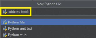 Address Book Project In Python With Source Code