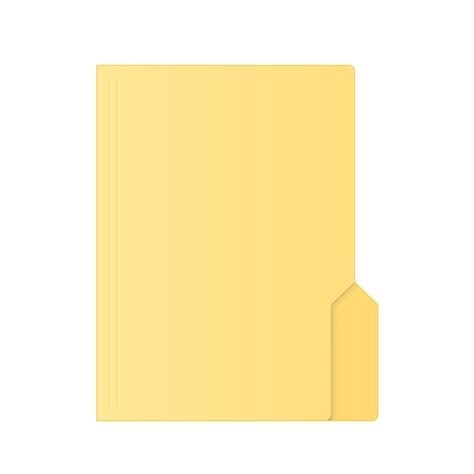 Premium Vector File Computer Folder Icon Isolated On White Background