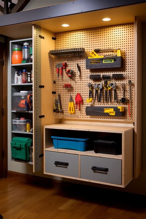 20 Ingenious Garage Pegboard Ideas For Organizational Success In Your