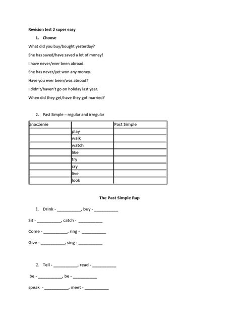 Unit 2 Revision Pdf