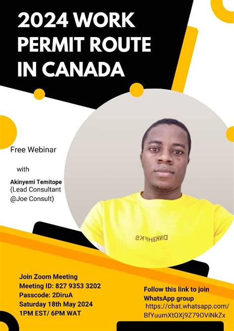 Temitope Akinyemi On Linkedin Workpermit Permanentresidency Canada