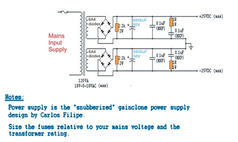 32 Watt Amplifier Circuit Using TDA2050