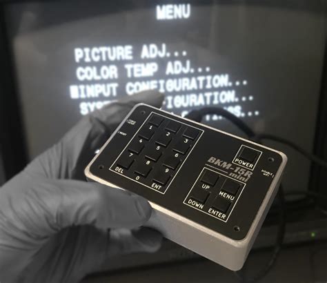 Bkm 15r Mini Control Unit For Sony Bvm Monitors Retro Upgrades