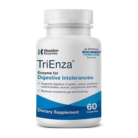 Trienza Enzime Digestive Intolerante Alimentare Houston Enzymes 60
