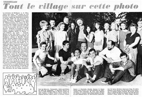 06 juillet 1965 Fontcouverte Histoire de la Chansons Française