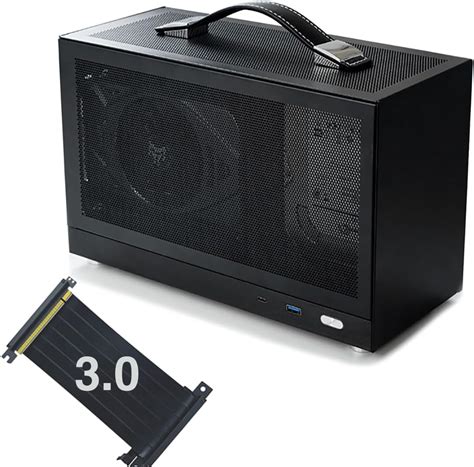 S300 Portable 8l Mini Itx Case W Pcie Riser Cable Advanced Vented