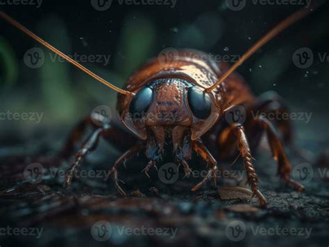 Cockroach Portrait Created With Generative AI Technology 29696654 Stock Photo At Vecteezy