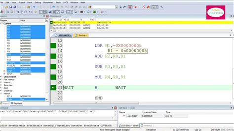Simulation Of Arithmetic Operation On Arm In Assembly Program In Tamil
