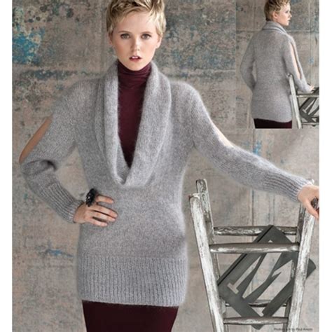 Cowl Neck Pullover Vogue Knitting