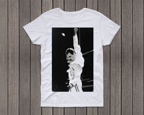 Freddy Mercury T Shirt Band Tee Shirts Pop Art T Shirt Etsy