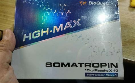 Bioquest Pharma Somatropin Hgh Max 100iu 10iu 10v At Rs 11100piece