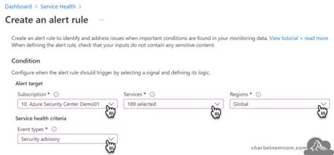 Set Up Security Alerts With Azure Service Health CHARBEL NEMNOM MVP MCT CCSP CISM